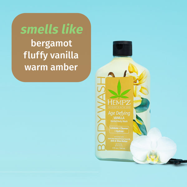 Hempz Age Defying Vanilla Herbal Body Wash