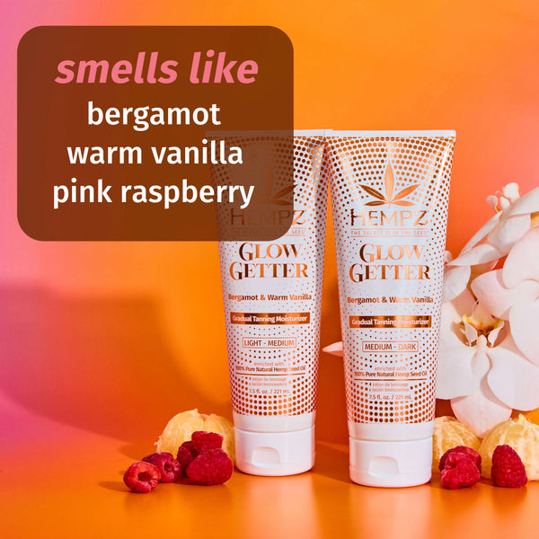 Glow Getter Daily Body Moisturizing Gradual Self-Tanning Cream Light to ...