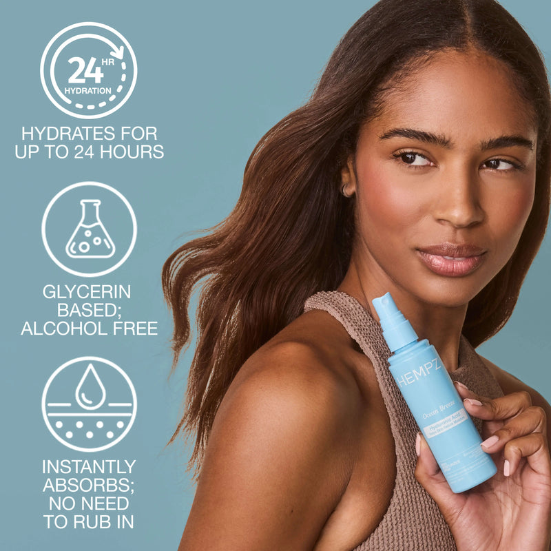Hempz Beauty Actives Ocean Breeze Moisturizing Body Fragrance Spray ...