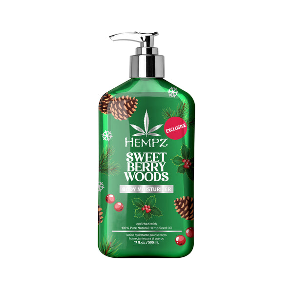 Hempz Sweet Berry Woods Body Moisturizing Lotion for Dry Skin
