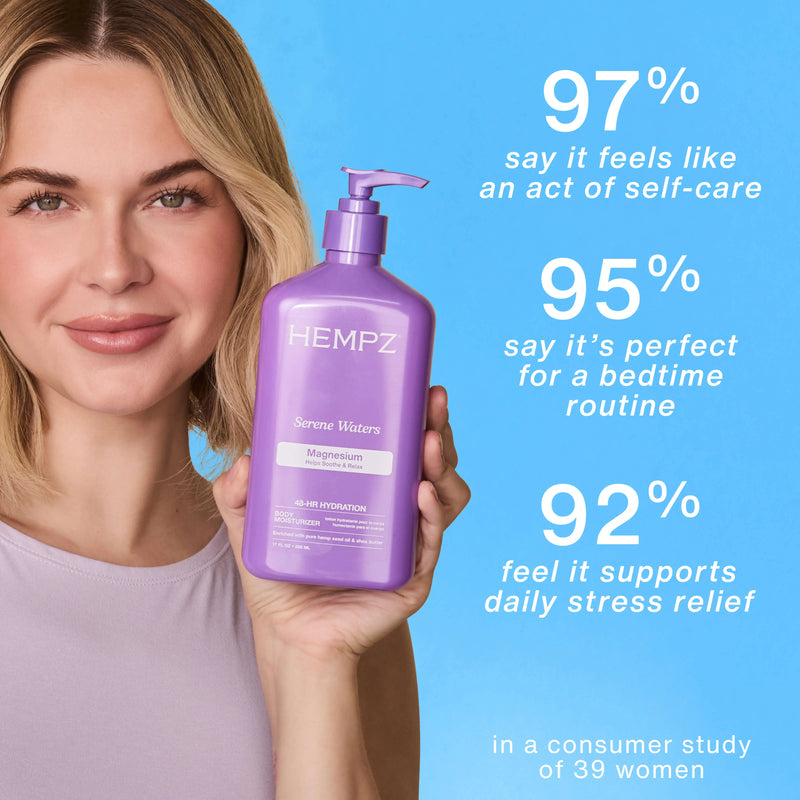 Hempz Beauty Actives Serene Waters Moisturizing Body Lotion with ...