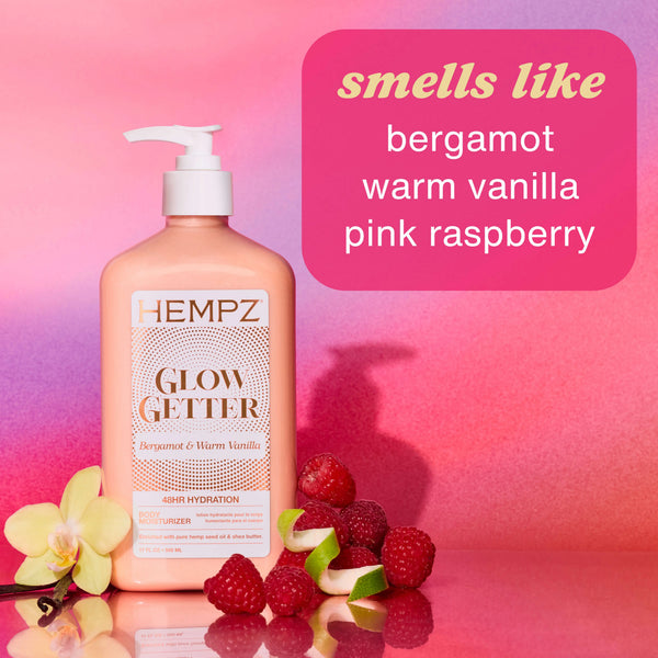 Hempz Glow Getter Moisturizing Body Lotion with Shimmer