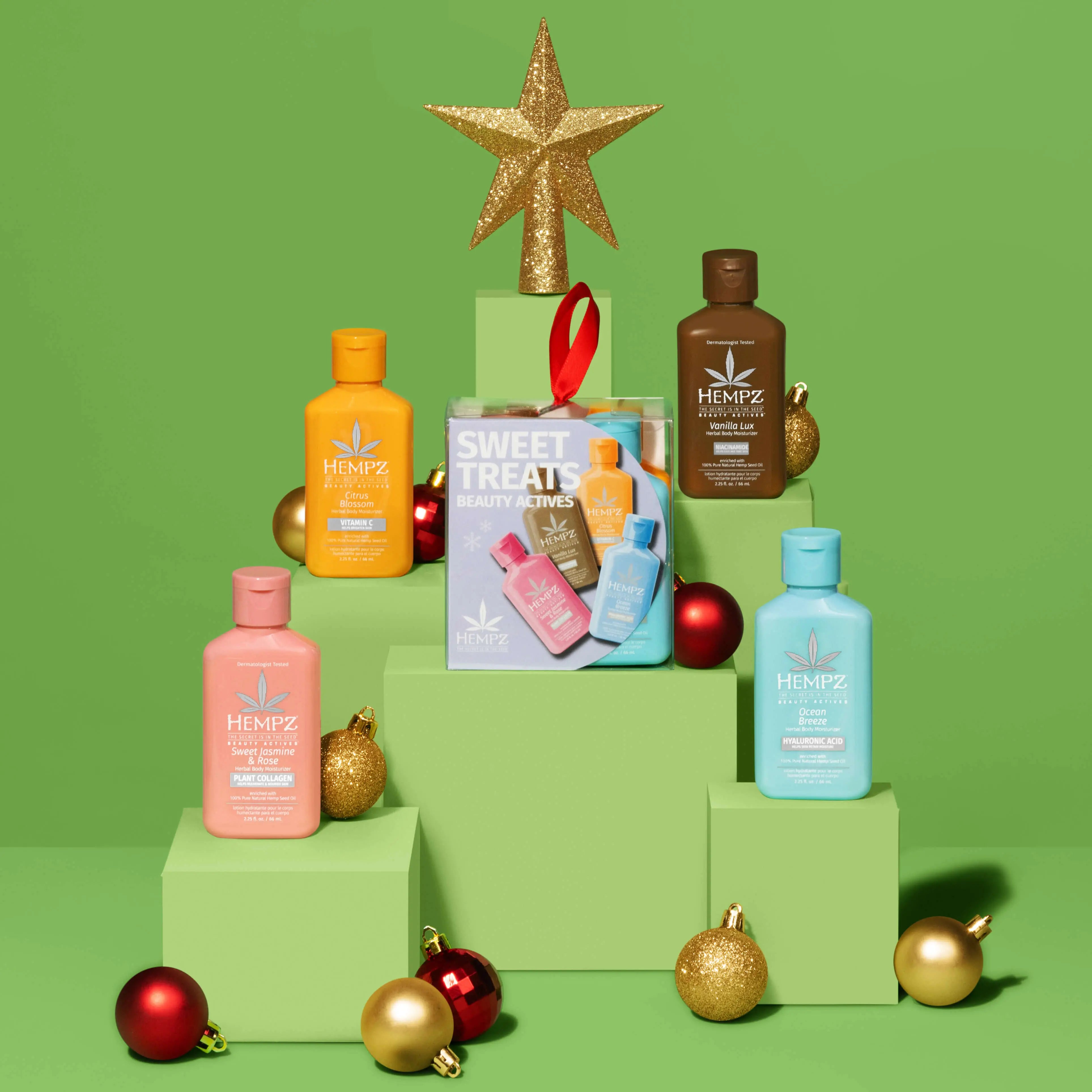 Hempz Sweet Treats Beauty Actives Mini Moisturizers Gift Set