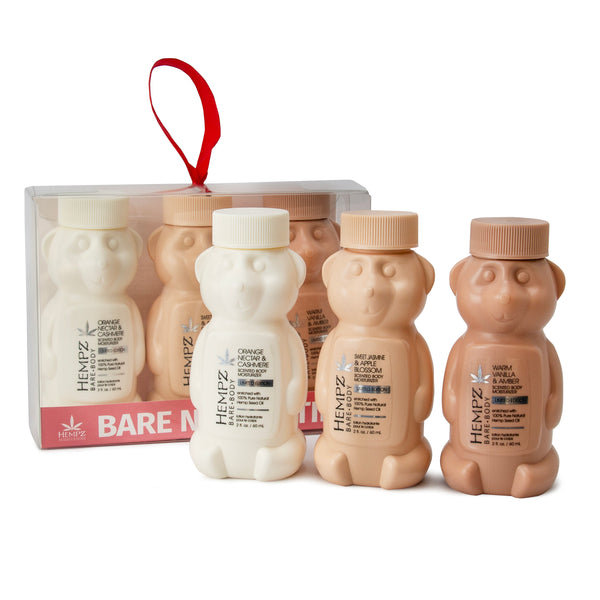 Hempz Bear Necessities Travel-Size Herbal Body Moisturizing Lotion Set