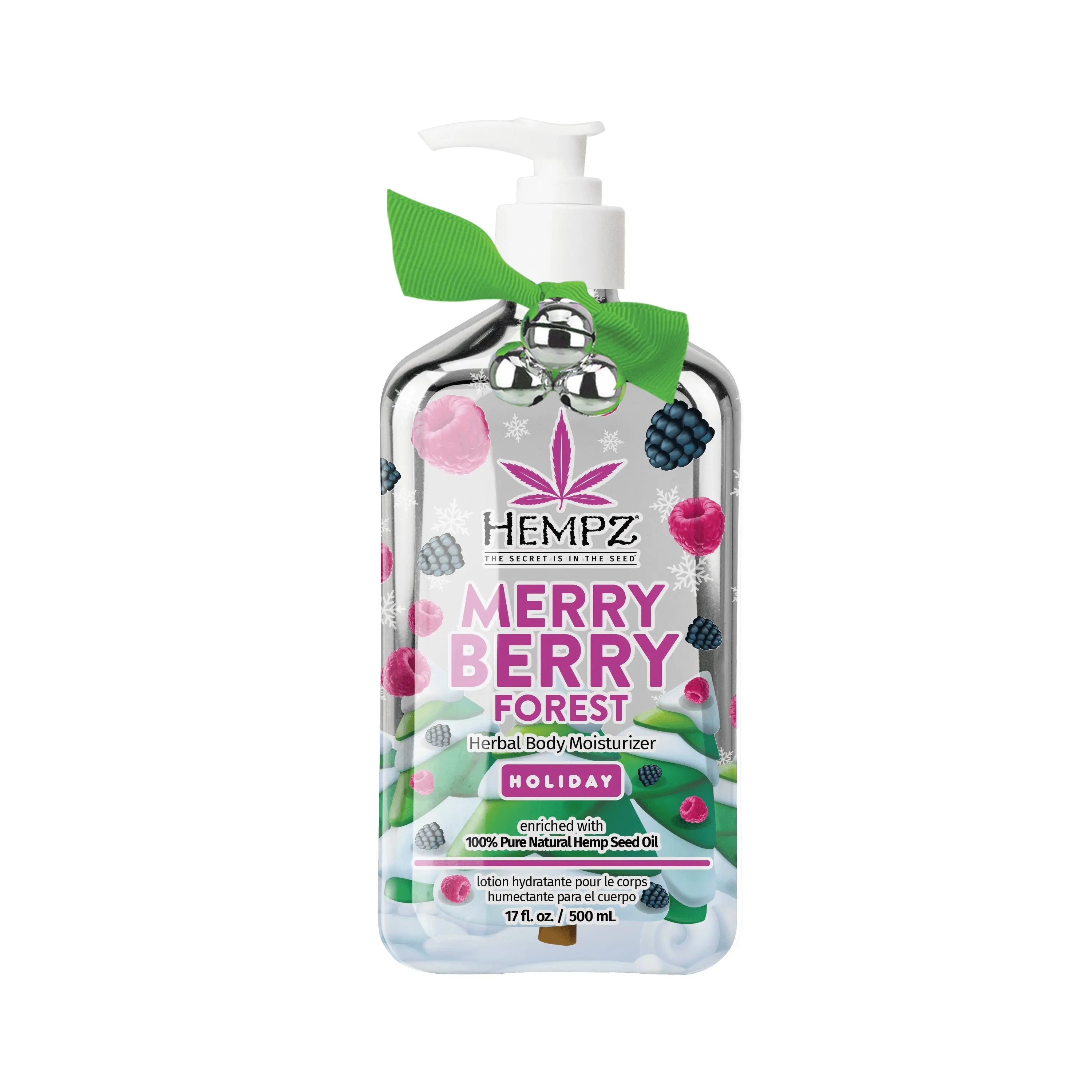 Hempz Limited-Edition Holiday Merry Berry Forest Herbal Body ...