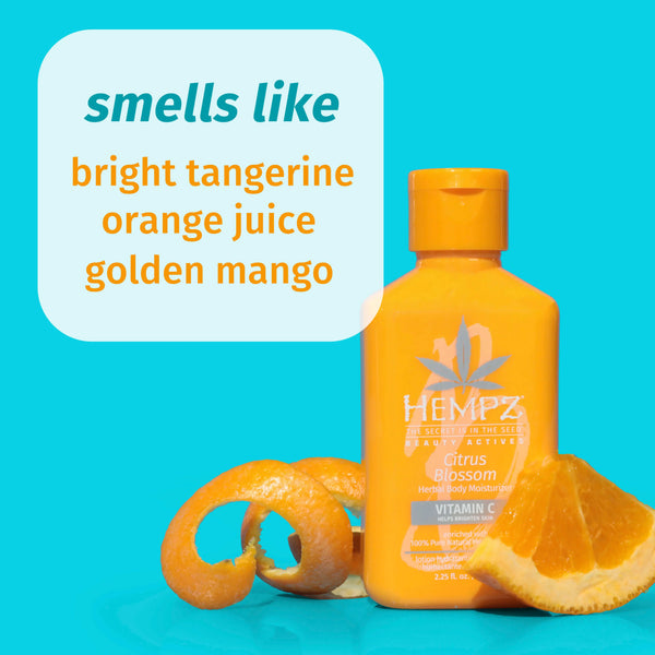 Hempz Travel-Size Citrus Blossom Herbal Moisturizing Lotion