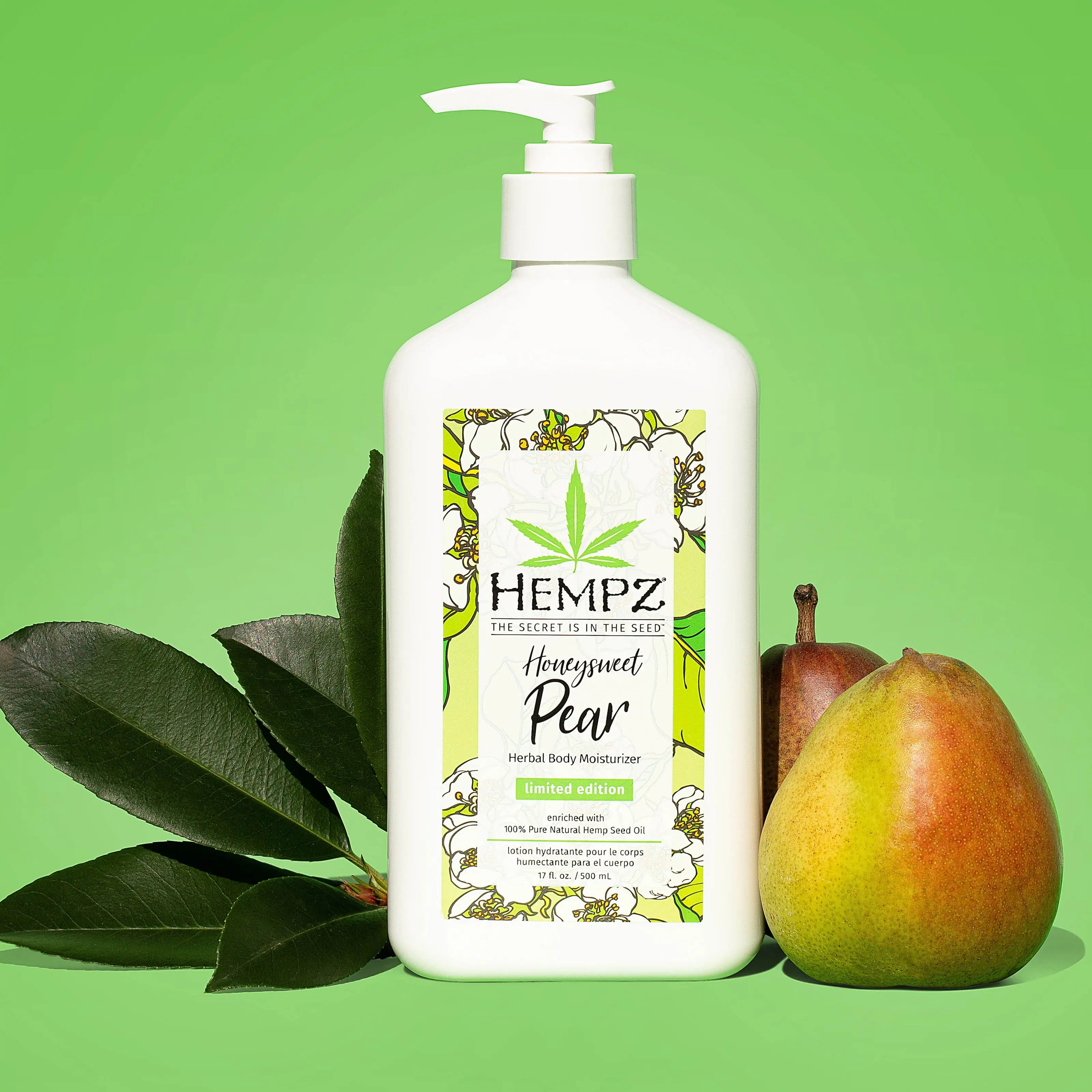 Hempz Honeysweet Pear Herbal Moisturizing Lotion
