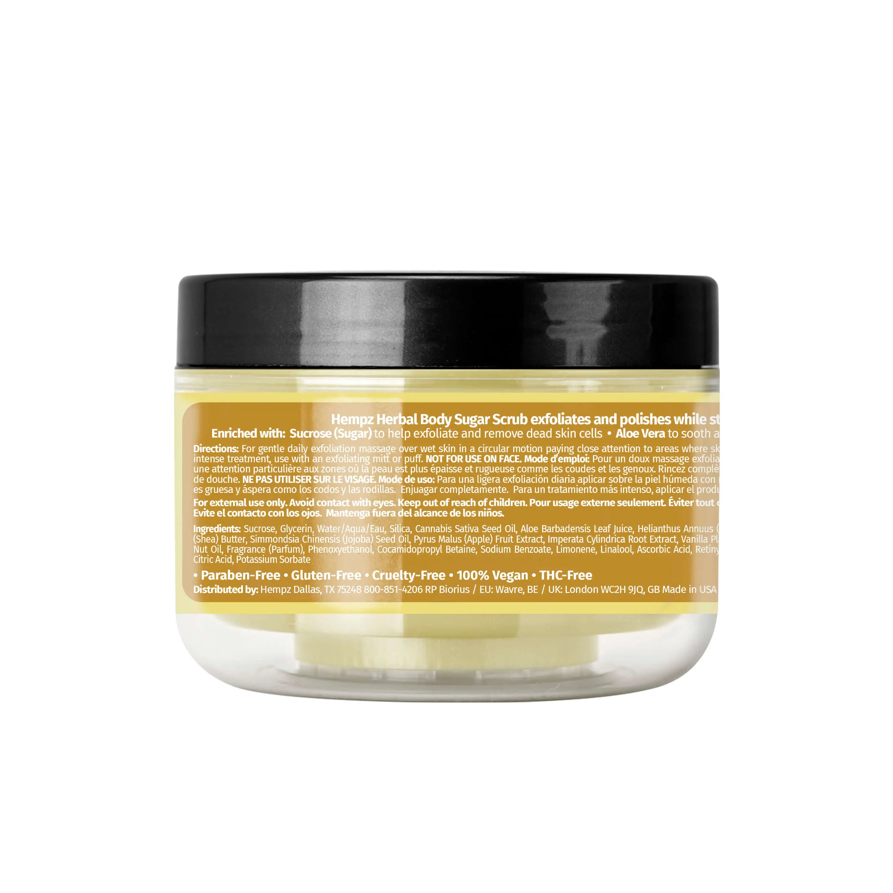 Hempz Original Floral Banana Herbal Sugar Scrub