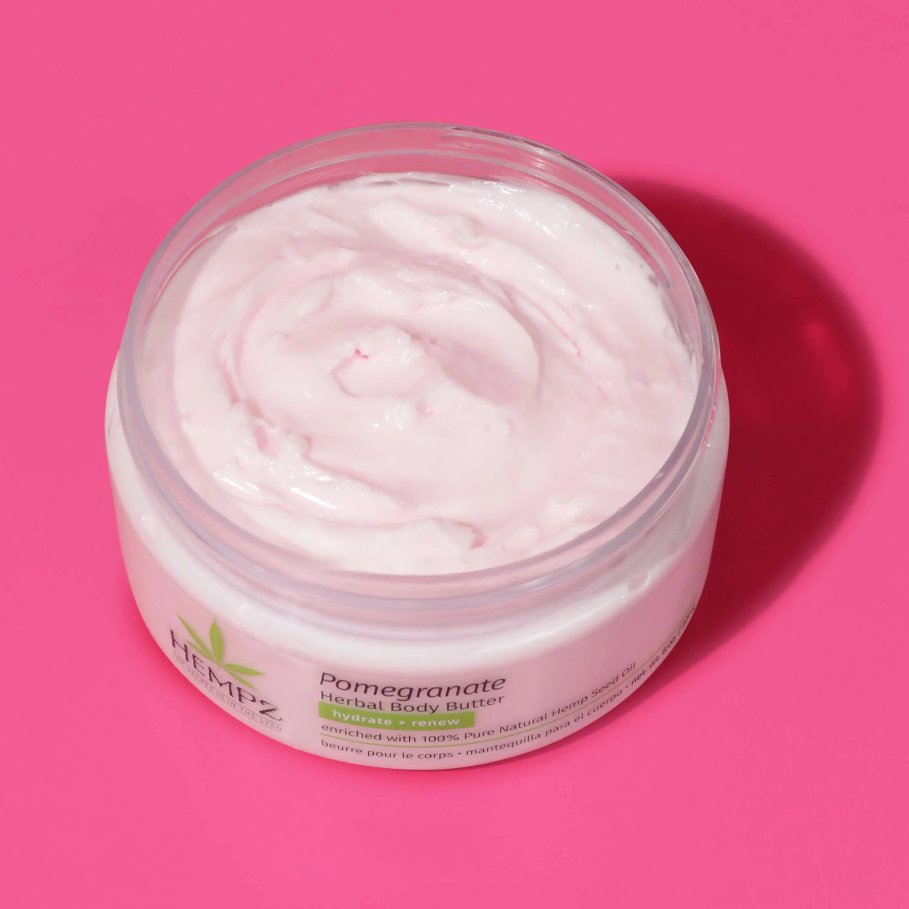 Hempz Pomegranate Herbal Body Butter with 100% pure hemp seed oil